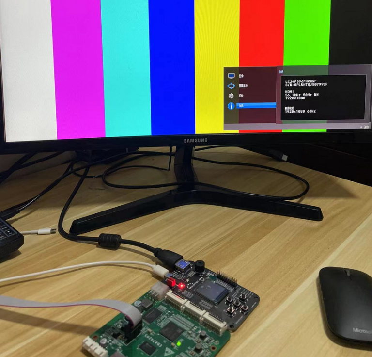 基于EBAZ4205的FPGA实验十二 基于ZYNQ PL资源的HDMI功能演示 – Hello FPGA