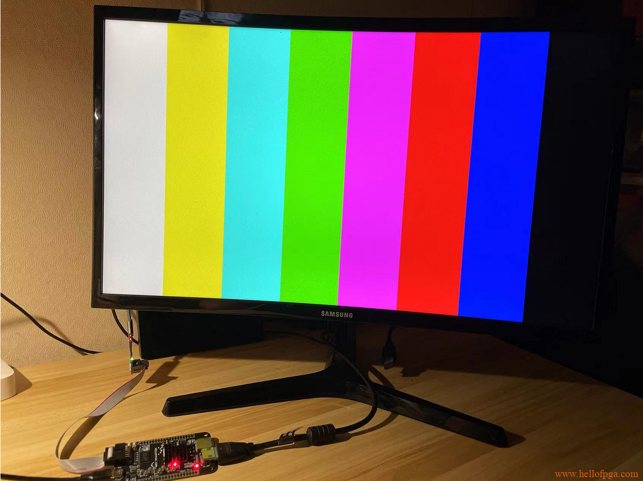 基于smart Zynq(spsp2sl 版的fpga实验十二 基于zynq Pl资源的hdmi功能演示 你好,fpga