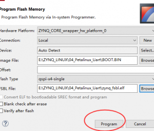 ZYNQ linux开发 章节四 Petalinux 设计zynq的linux启动镜像——QSPI Flash启动（Tiny FPGA版） – Hello FPGA