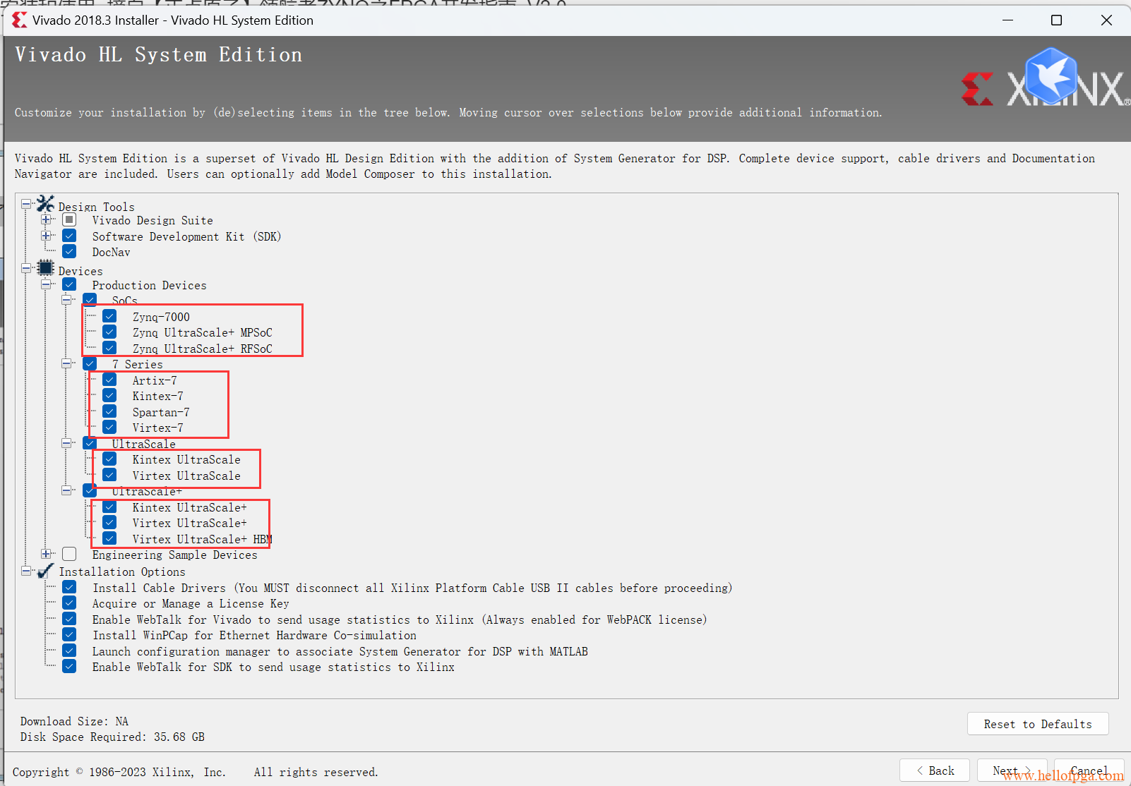 Vivado 2018.3 下载及安装 – Hello FPGA