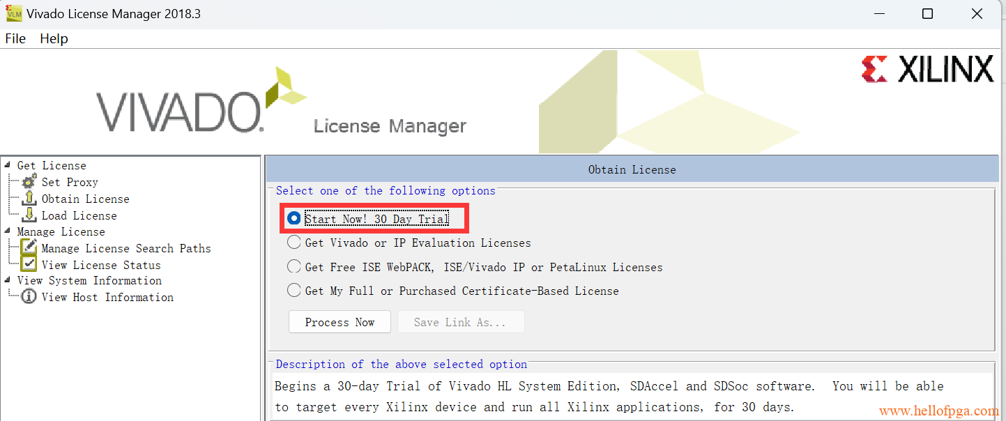 Vivado 2018.3 下载及安装 – Hello FPGA