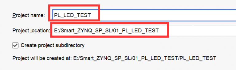 基于smart Zynq Spsp2sl 版 的fpga实验一 用zynq的pl资源点亮一个led(完整图文) Hello Fpga