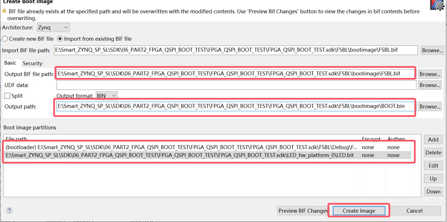 基于smart Zynq Spsp2sl 版 的ps实验六 补充 纯fpga程序 固化至qspi Flash Hello Fpga