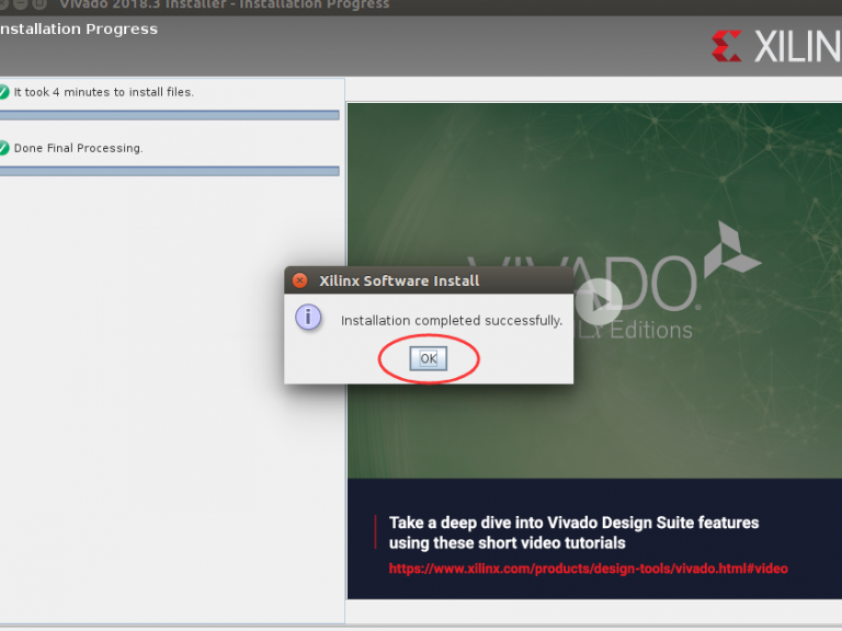 ZYNQ Petalinux开发准备工作 章节二 Ubuntu 下 Vivado 开发环境的安装 – Hello FPGA