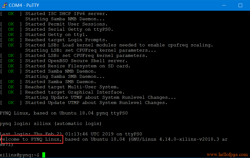 Pynq 开发 章节三 Pynq镜像构建 (smart Zynq Sp And Sl版) Hello Fpga