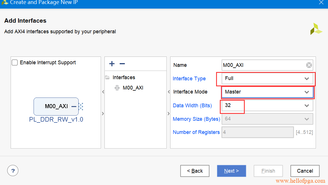 基于smart Zynq Spsp2sl 版 的ps实验十四 Ps与pl数据交互之 Pl(fpga)读写 Ps端ddr的实验 Hello Fpga