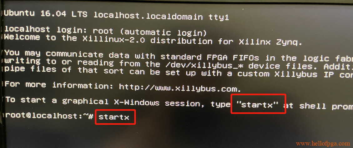 Xillinux 章节三 Xillinux 的启动验证 你好,fpga