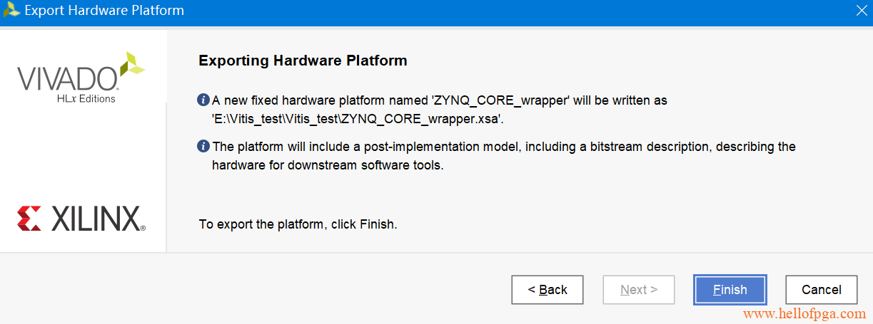 vivado 2019.2 以上带vitis 版本的简单教程演示 – Hello FPGA