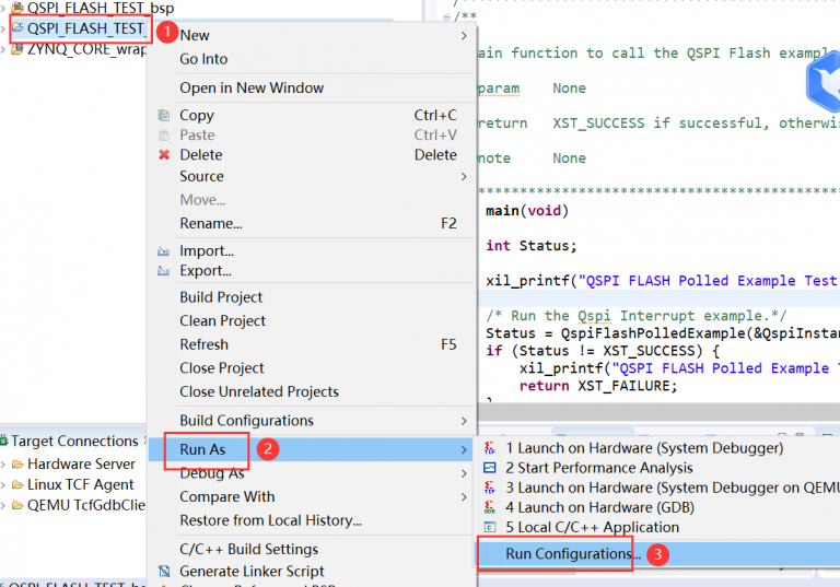 基于Lemon ZYNQ的PS实验九 QSPI FLASH读写测试 – Hello FPGA