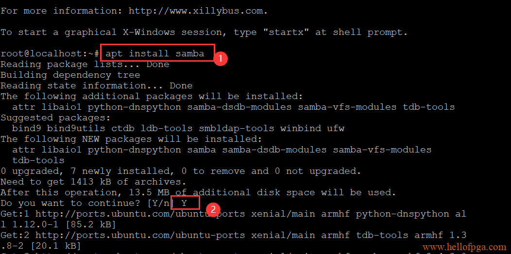 Xillinux 章节十二 在Xillinux 系统上搭建 CIFS服务(samba)，实现与Windows之间的文件共享 – Hello FPGA