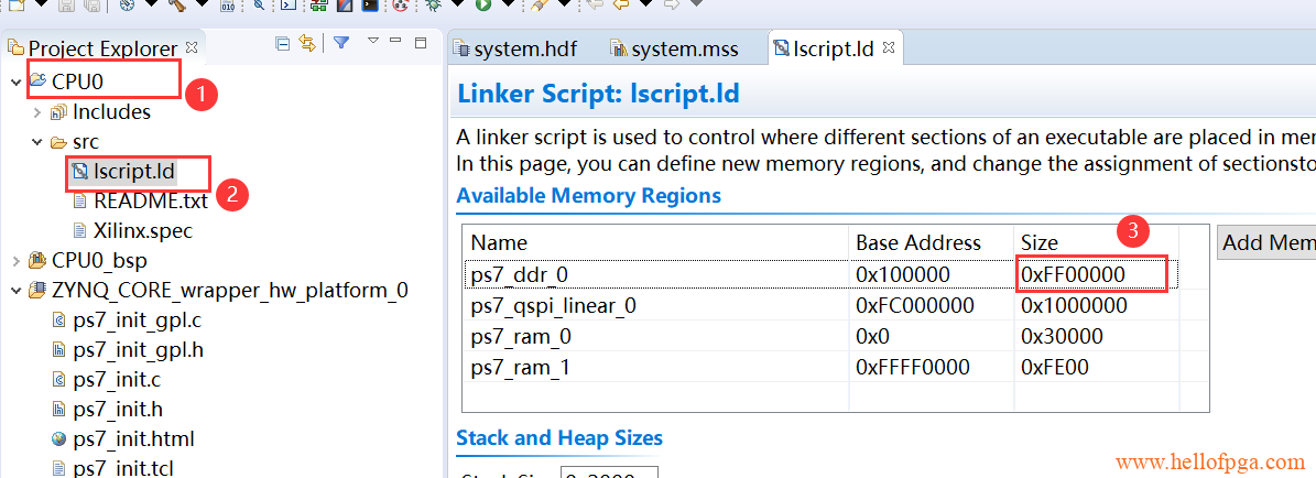 基于lemon Zynq的ps实验十二 Zynq Ps 端的双核amp实验 Hello Fpga