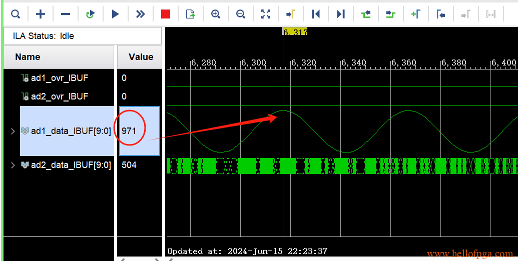基于smart Zynq（spandsl 版的fpga实验十一 基于双路高速adc模块的信号采集实验 你好，fpga