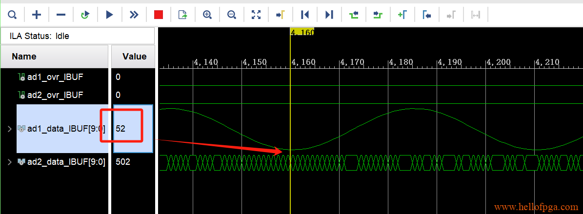 基于smart Zynq（spandsl 版的fpga实验十一 基于双路高速adc模块的信号采集实验 你好，fpga