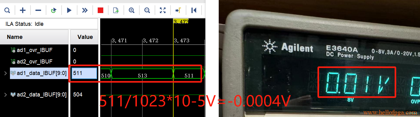 基于smart Zynq（spandsl 版的fpga实验十一 基于双路高速adc模块的信号采集实验 你好，fpga