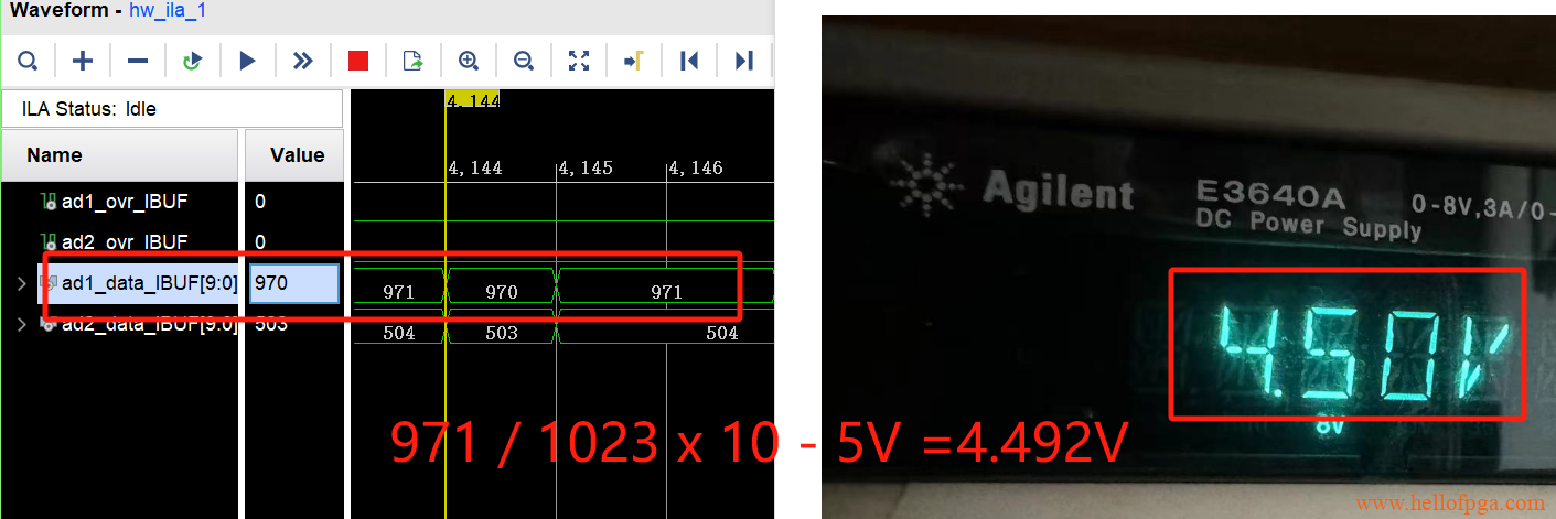 基于smart Zynq（spandsl 版的fpga实验十一 基于双路高速adc模块的信号采集实验 你好，fpga