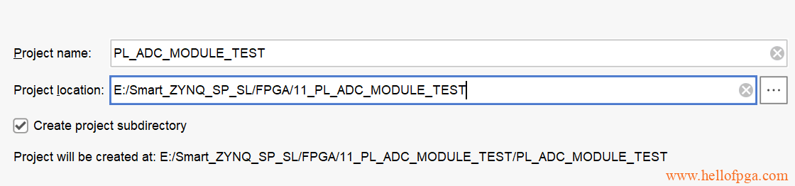 基于smart Zynq Spsp2sl 版 的fpga实验十一 基于双路高速adc模块的信号采集实验 Hello Fpga