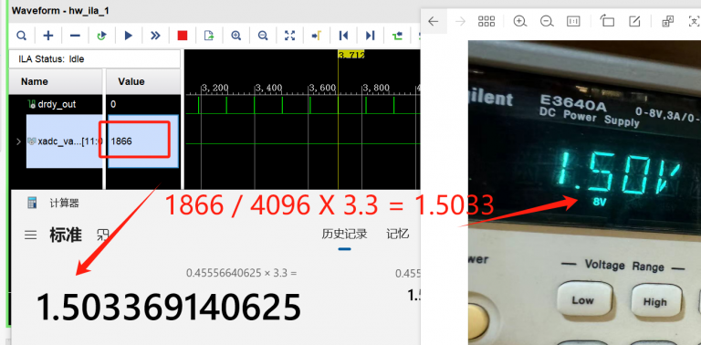 基于lemon Zynq 的fpga实验十 在pl端调用片内xadc资源来读取 Adc对应管脚的电平电压 你好,fpga