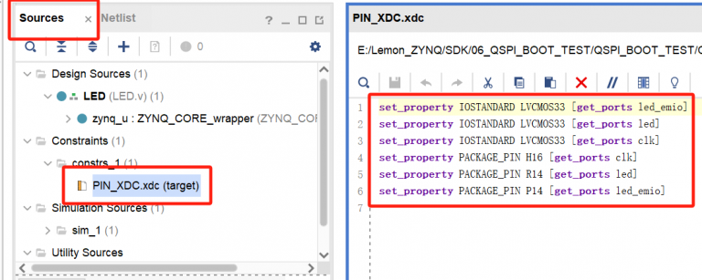 基于lemon Zynq的ps实验六 将程序固化至qspi Flashflash启动 Hello Fpga