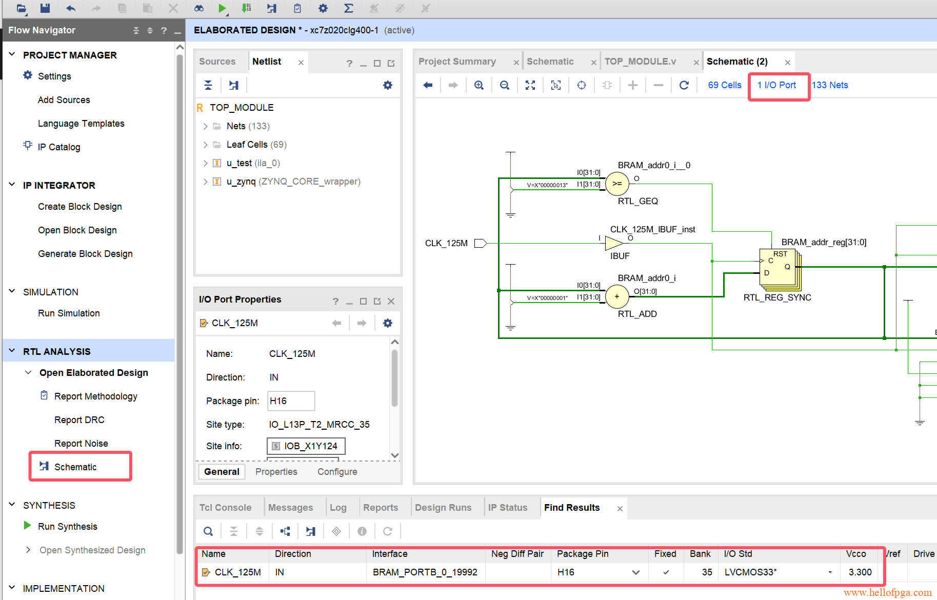 基于lemon Zynq的ps实验十五 Ps与pl数据交互之 Ps访问 Pl端的bram资源实现ps与pl数据交互 Hello Fpga