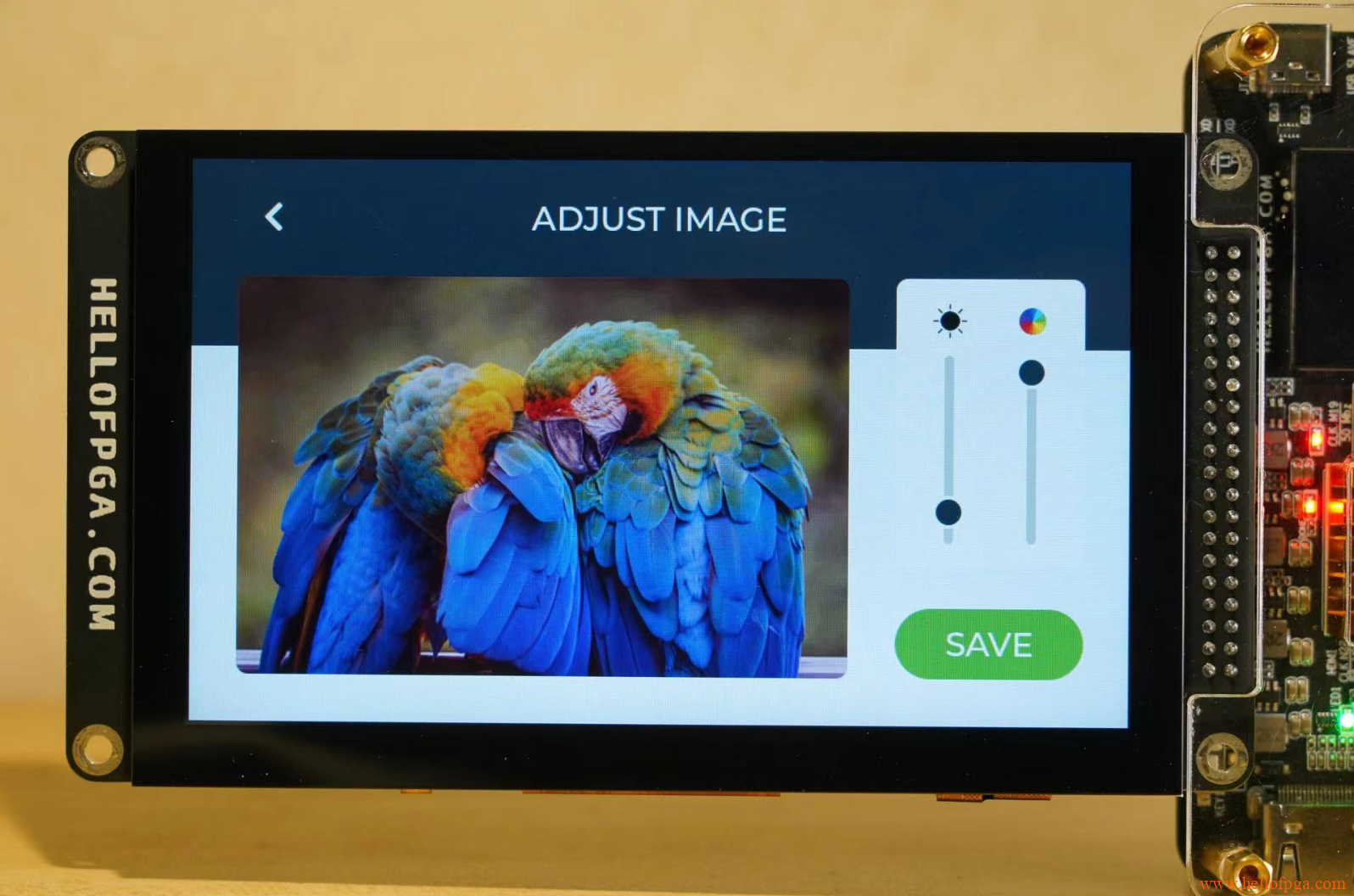 5寸IPS 800X480 RGB接口LCD屏幕模块 – Hello FPGA